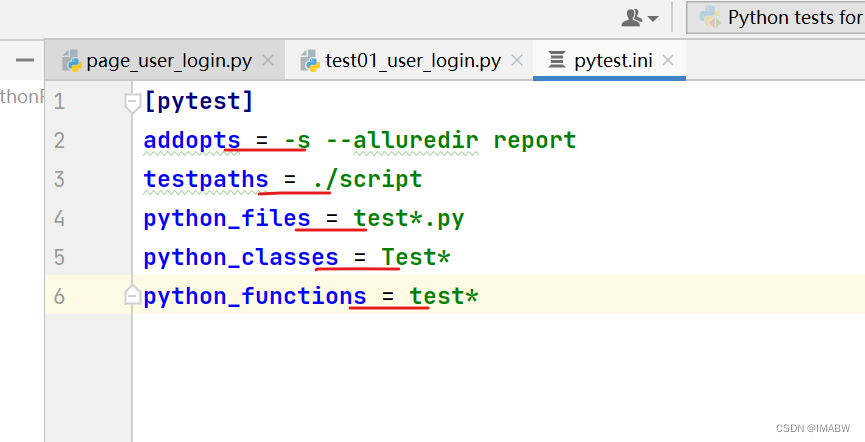 记录使用pytest测试UI自动化遇到的self = ＜script.test01_user_login.TestUserLogin ...