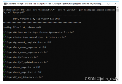命令行 PDF 转换器:::fCoder 2PDF_pdf 命令行工具-CSDN博客