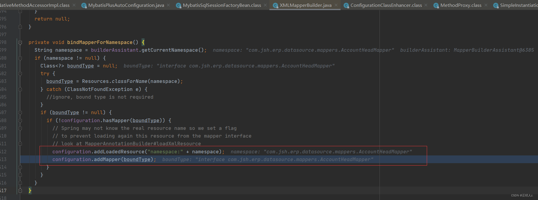 mybatisPlus在SpringBoot中mapper接口代理类的创建过程分析_mybatis-plus的proxy-factory-CSDN博客