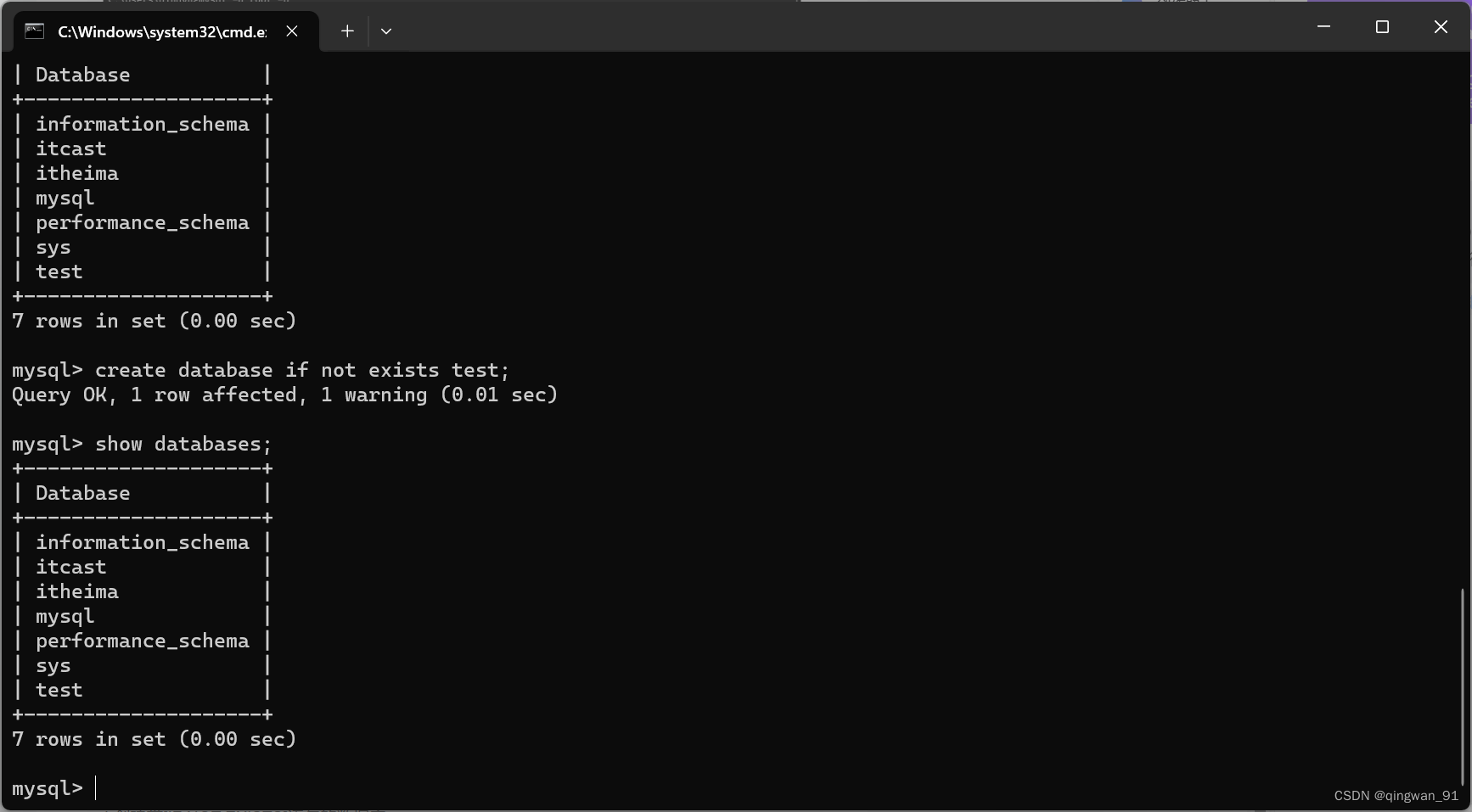 Mysql基础篇——sql通用语法、分类、ddl和数据类型 Csdn博客 