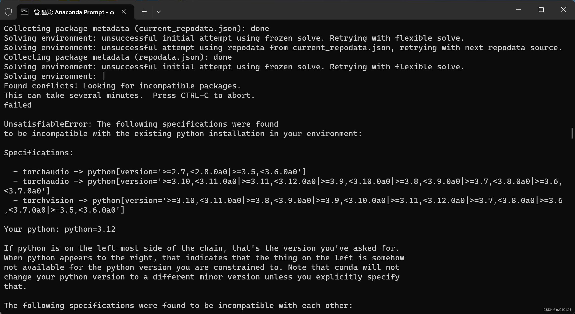 pytorch安装记录_python3.12对应的pytorch版本-CSDN博客