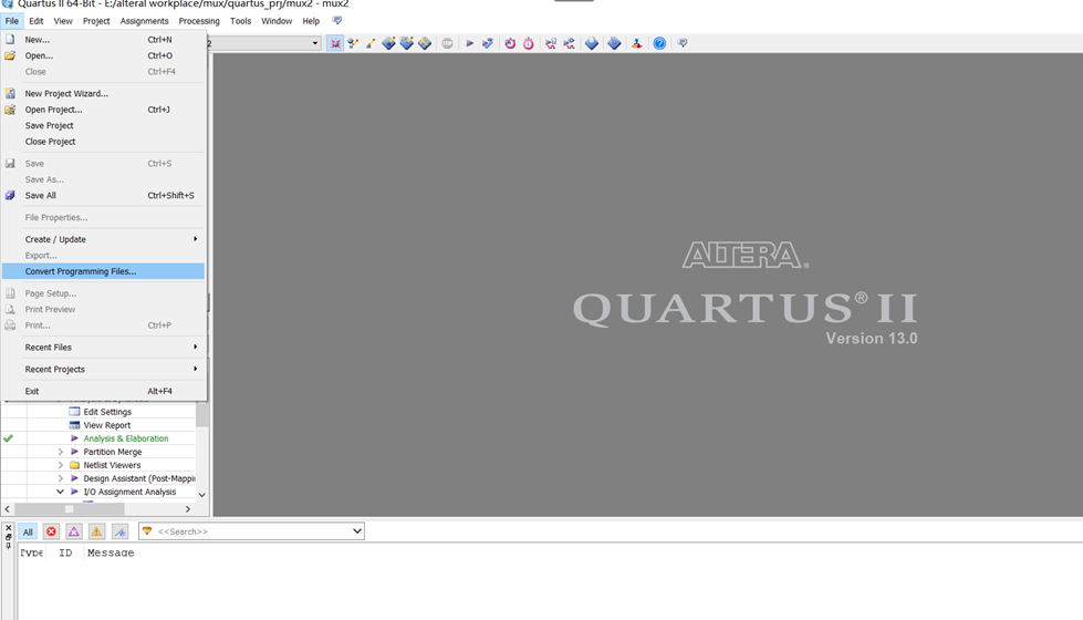 Quartus2_13.0初级使用教程_quratues ii13.0可以支持cyclone v芯片吗-CSDN博客