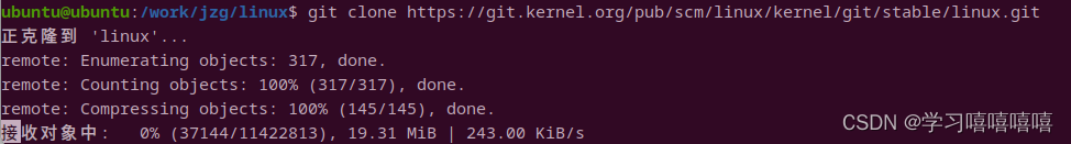 git clone时，报错 fatal: 读取错误: 连接被对方重设-CSDN博客