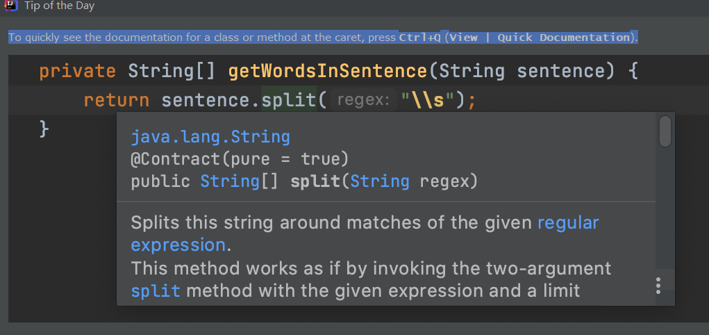 Idea快捷键的使用（tip）_idea的tip-CSDN博客