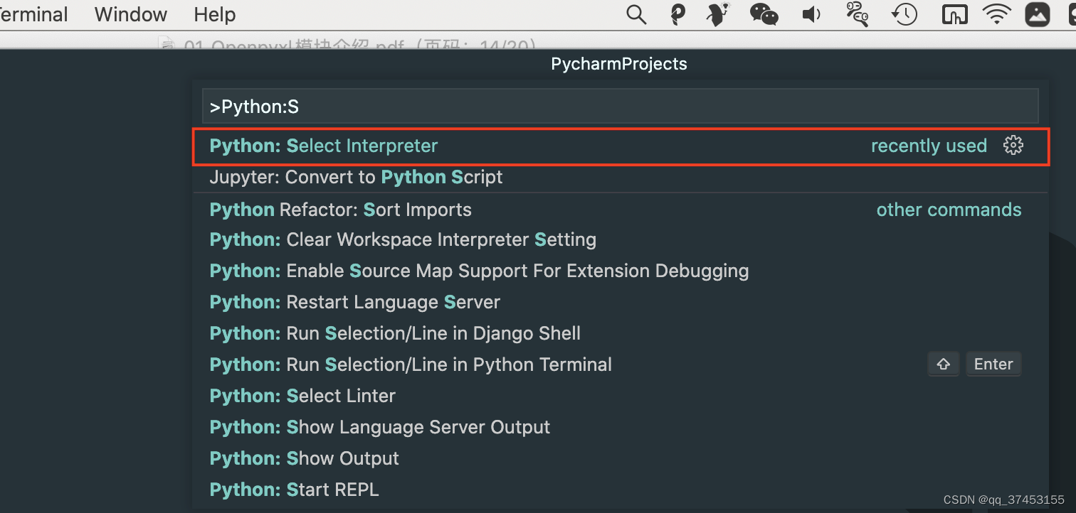 Mac VScode 配置 pycharm中使用的Python 解释器_mac vscode选择解释器-CSDN博客