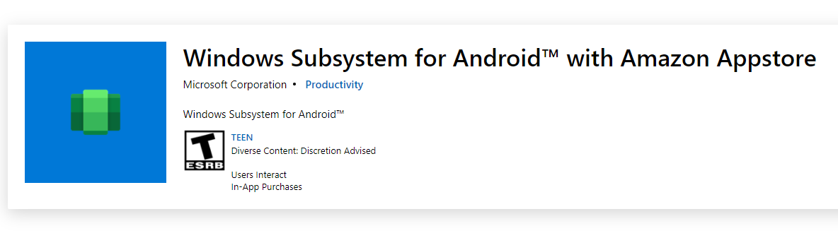 【尝鲜】windows11免虚拟机直接安装Android安卓应用 - 安装Windows Subsystem for Android with ...