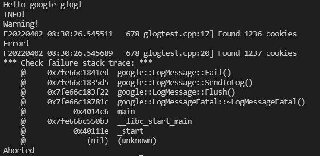 Google glog在Linux环境下的构建、安装和使用_linux系统vscode配置glog系统-CSDN博客