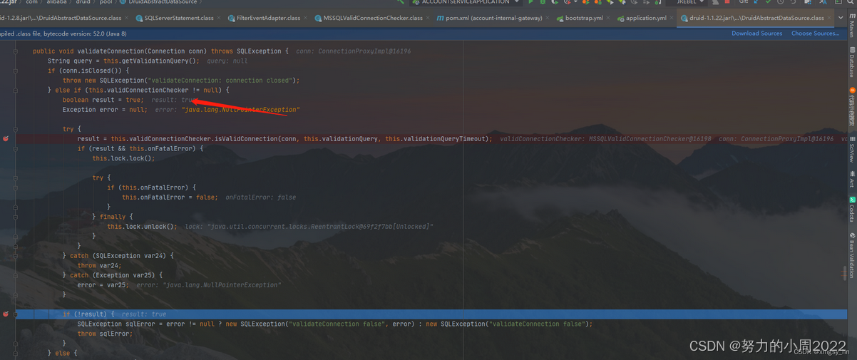 解决java.sql.SQLException: validateConnection false问题-CSDN博客
