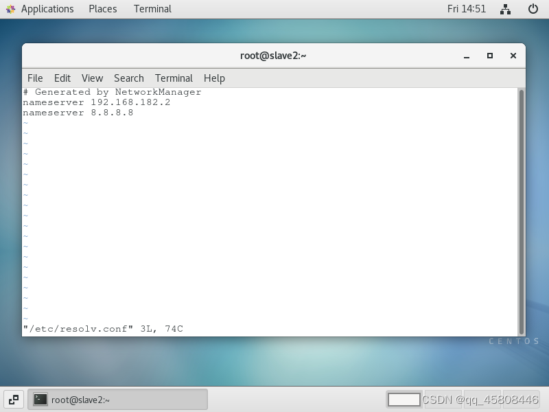centOS7搭建Hadoop分布式环境之节点网络配置（ping www.baidu.com显示Name or service not known）_hadoop name or ...