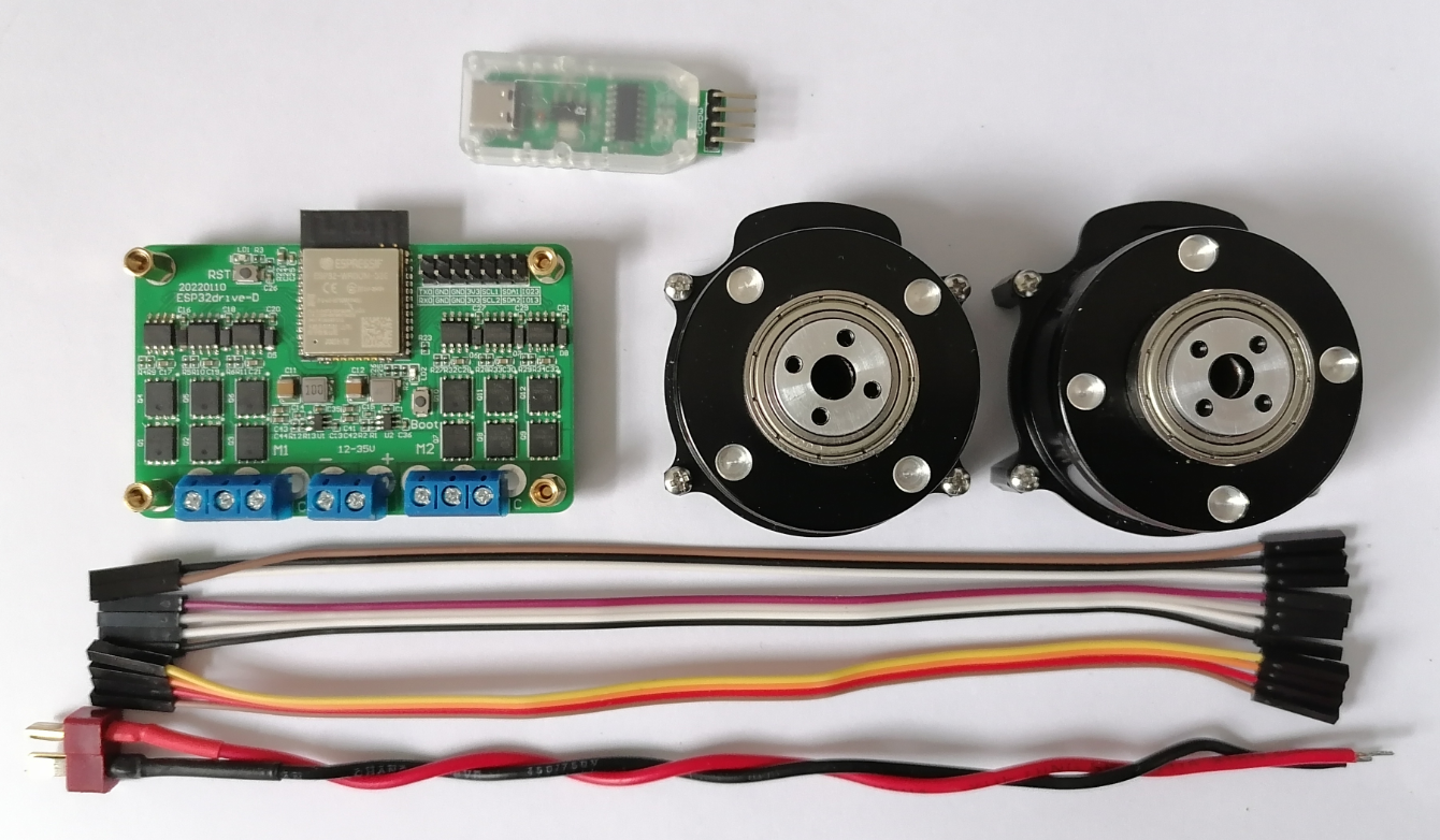 SimpleFOC之ESP32（六）—— 双电机控制_simple foc shield-CSDN博客