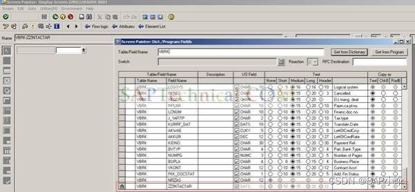 SAP ABAP VF01/VF02/VF03屏幕增强_vf01付款条款屏幕字段修改-CSDN博客