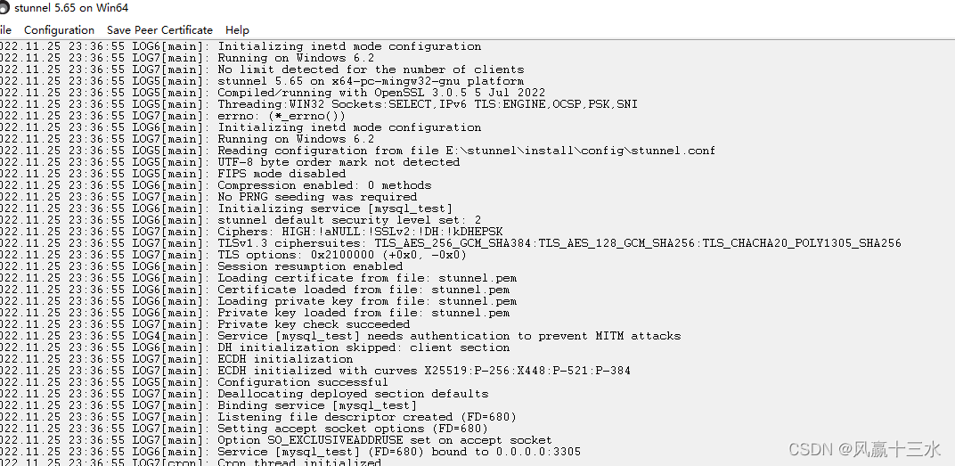 使用stunnel为mysql建立加密隧道_stunnel加密隧道搭建-CSDN博客