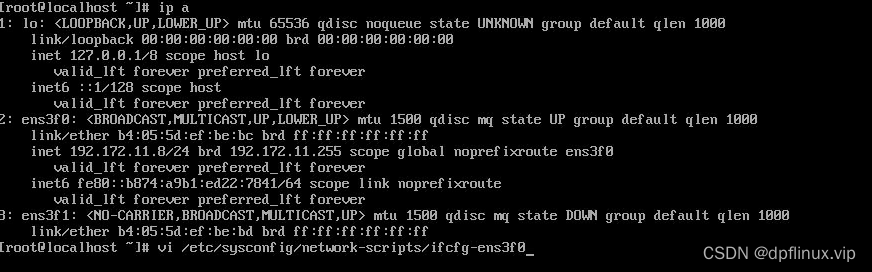 centos7.6配置网络_查看centos network配置文件-CSDN博客