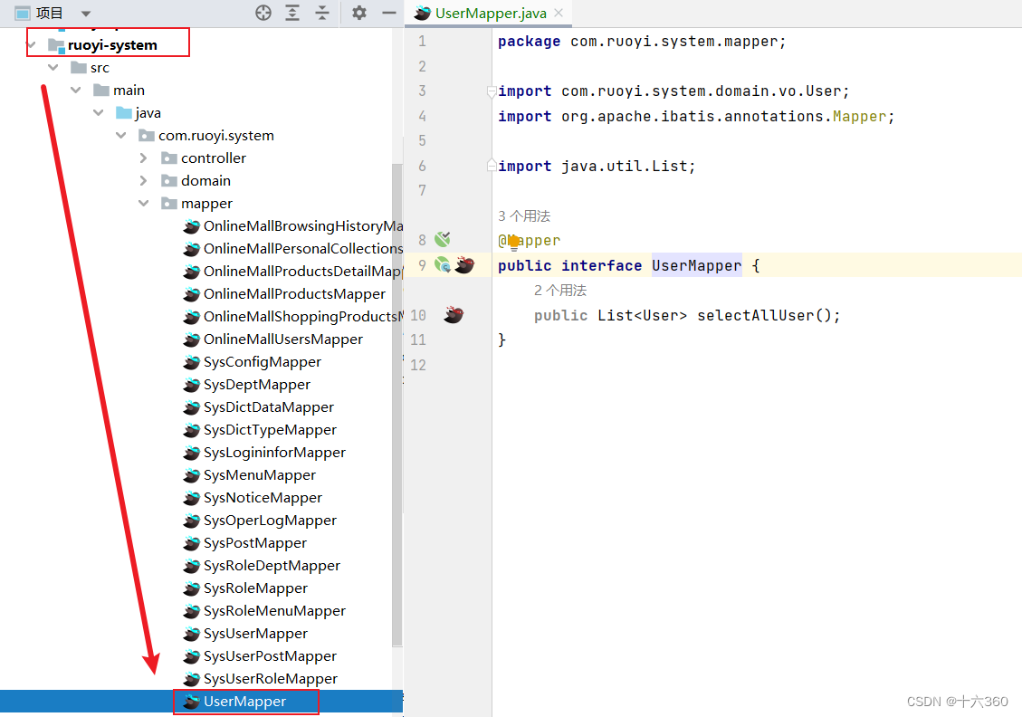 Ruoyi Vue实现单表CURD简单示例_单表curd接口-CSDN博客