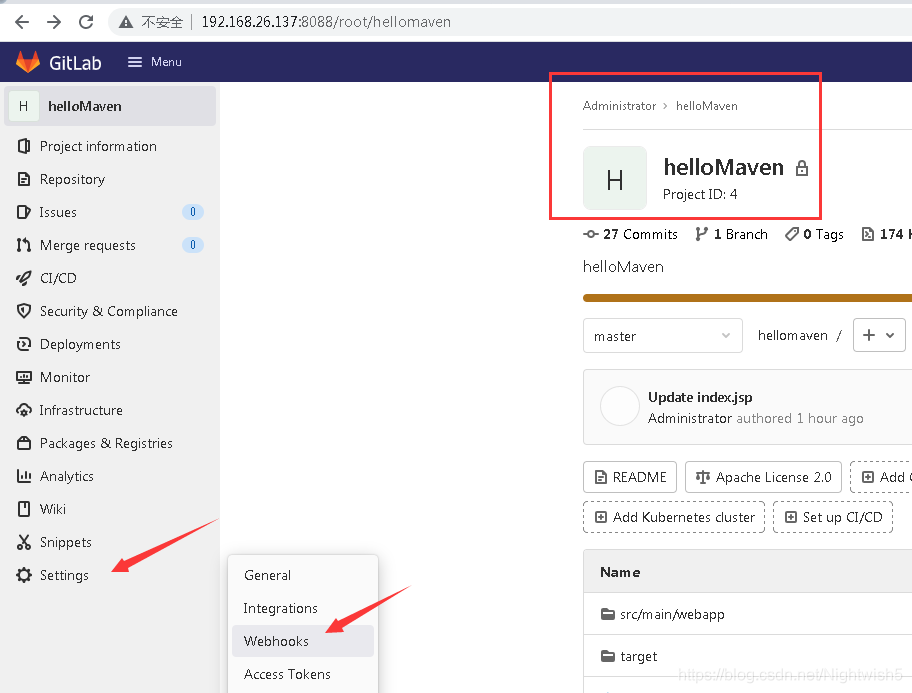 Jenkins使用pipeline构建maven项目 & 配置Git hook自动触发构建（webhook）_jenkins pipeline 使用webhook-CSDN博客