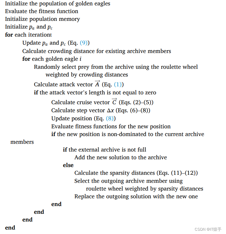 多目标优化算法：多目标金鹰优化算法MOGEO（提供MATLAB代码）_多目标优化迭代次数-CSDN博客