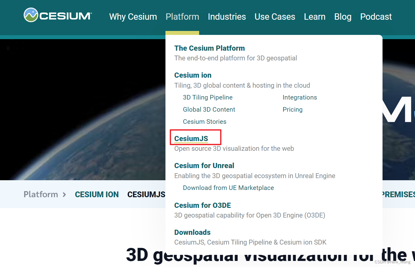 学习【Cesium】第一篇，安装CesiumJS并初始化创建一个页面（学不会揍我）_failed to generate bundle: cesium.js-CSDN博客