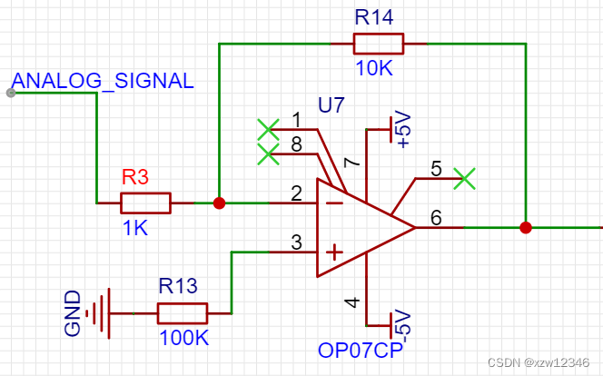 【oP07CP运放电路简记】_op07cp引脚图及功能-CSDN博客