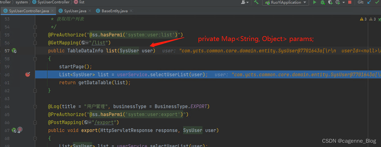 【若依(ruoyi)】如何在Apifox上传params参数_若依params动态参数-CSDN博客