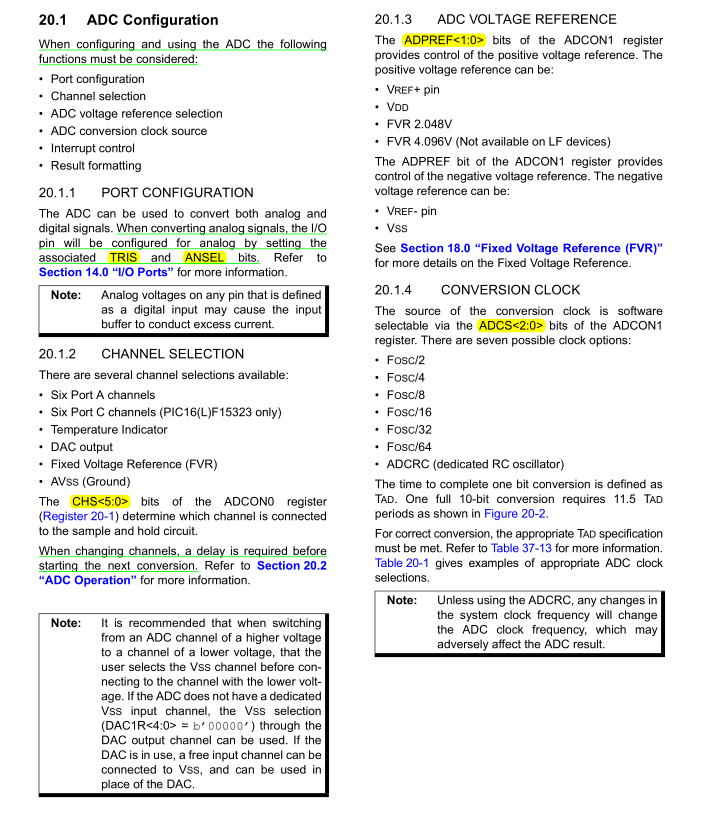 PIC16F15323单片机 （ADC）--汇编+C语言_pic16f adc c-CSDN博客