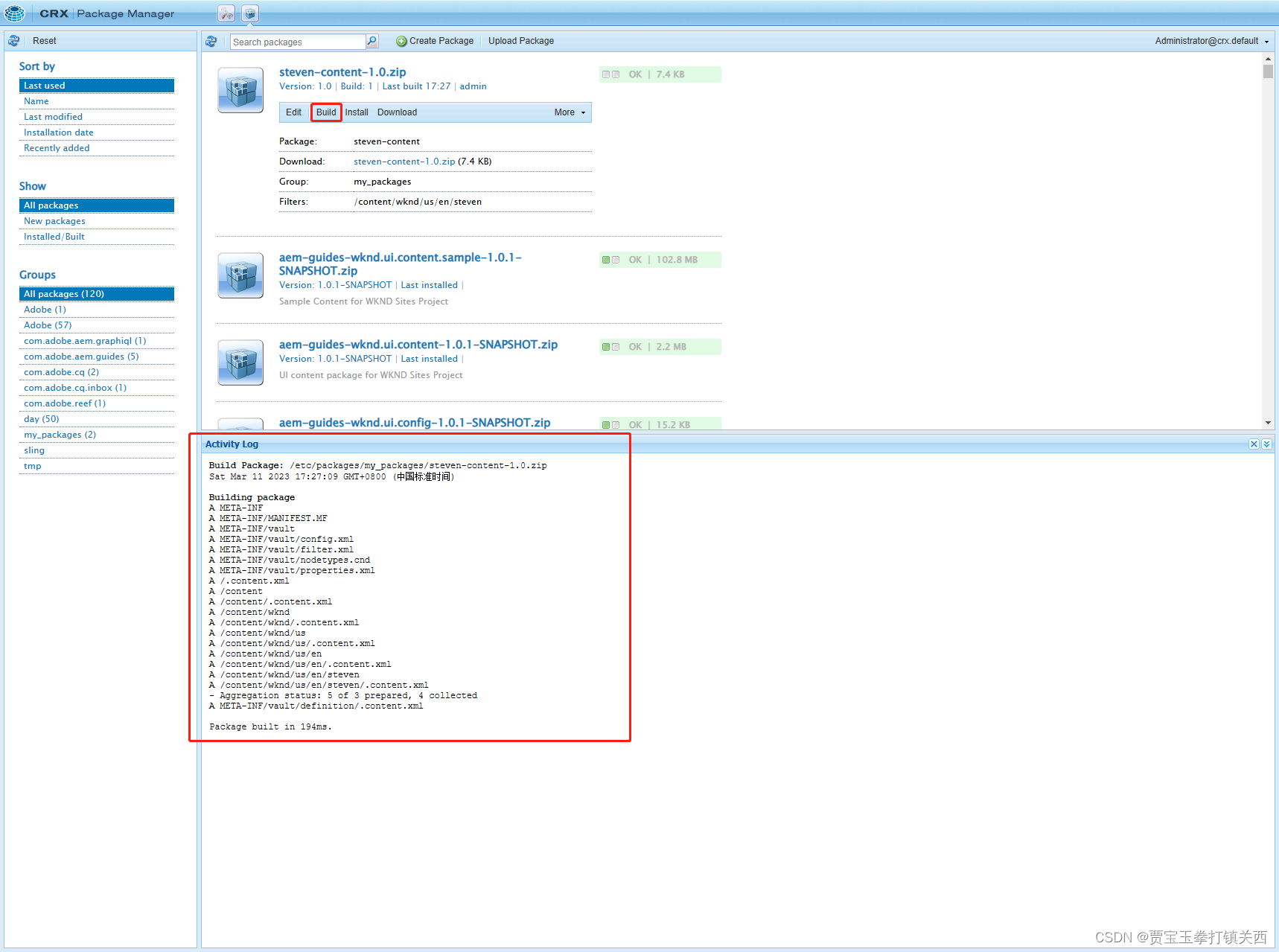 十五、Export&ImportPackages_export-package import-package-CSDN博客