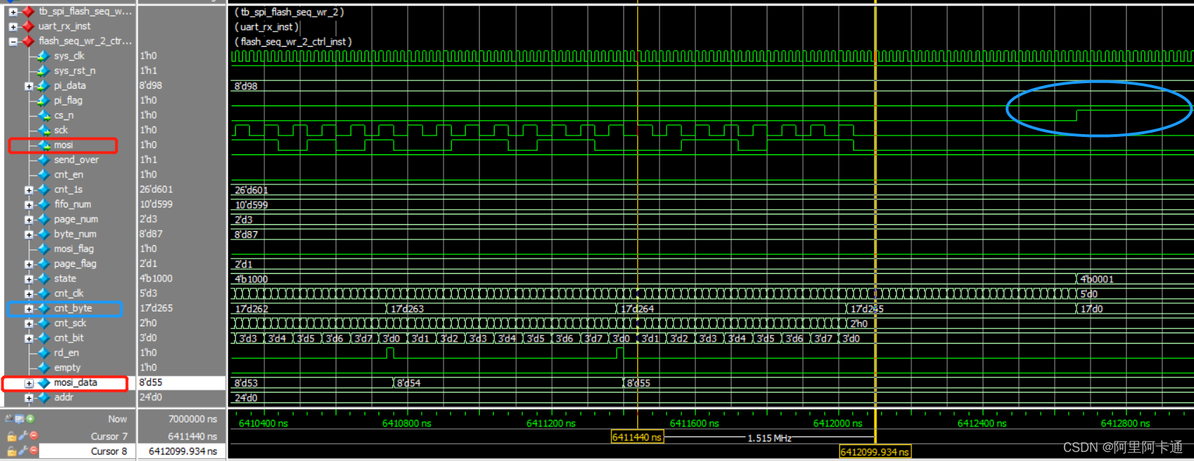 FPGA: SPI-FLASH连续写方式2 （附完整工程）_fpga flash复用-CSDN博客