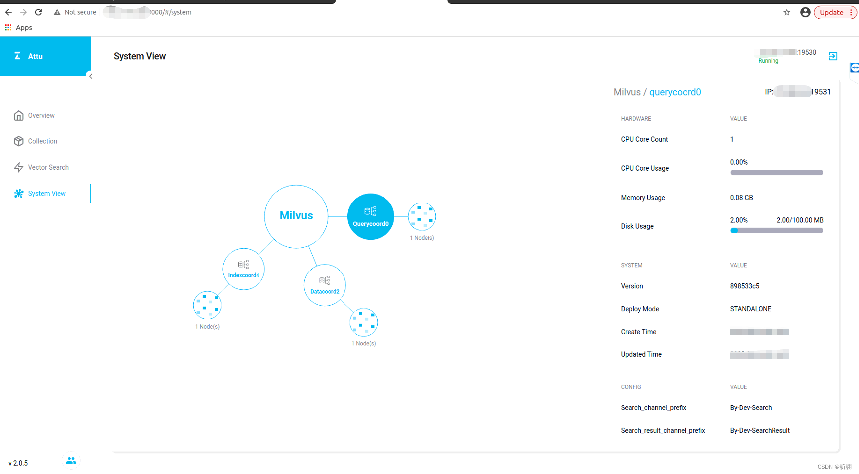 如何通过Milvus-Attu访问远程Milvus数据库？_milvus attu-CSDN博客