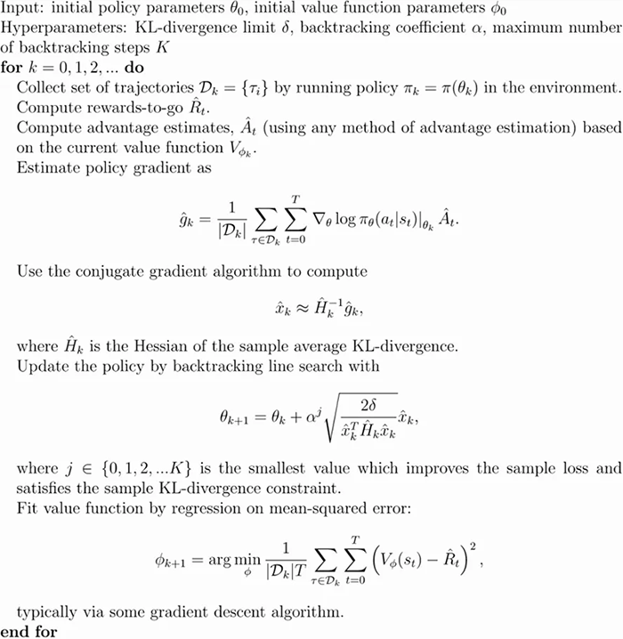 TRPO：信赖域策略优化_trpo算法代码-CSDN博客