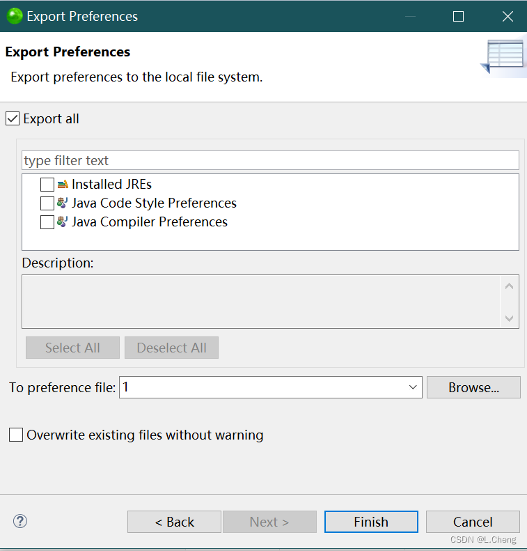 How to export and import custom zendstudio configuration file - Programmer Sought