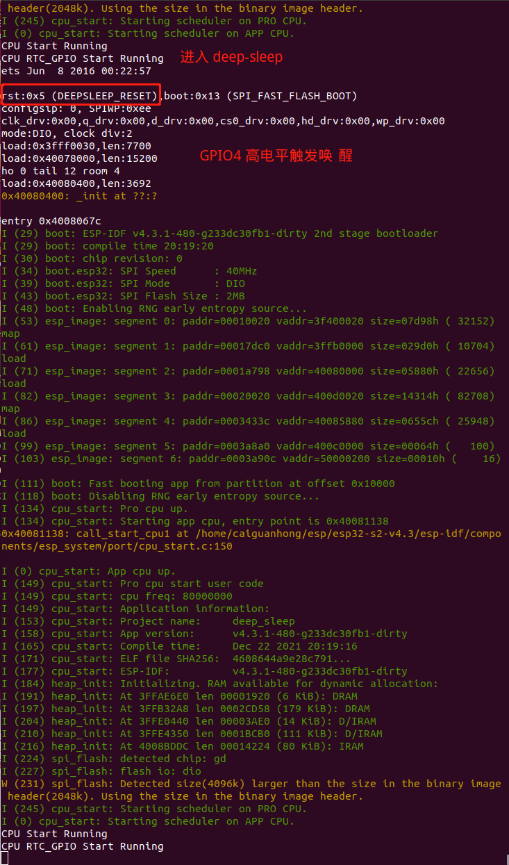 ESP32 使用 RTC_GPIO 唤醒 Deep-Sleep 模式_esp32io唤醒-CSDN博客