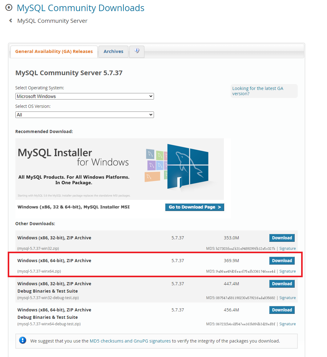 MySQL5.7 超详细安装教程（通过压缩包安装，原创亲测有效）_mysql5.7zip安装教程-CSDN博客
