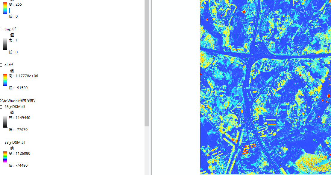 基于RGB-nDSM进行深度学习提取建筑（1）制作RGB-nDSM_dsm改成rgb-CSDN博客