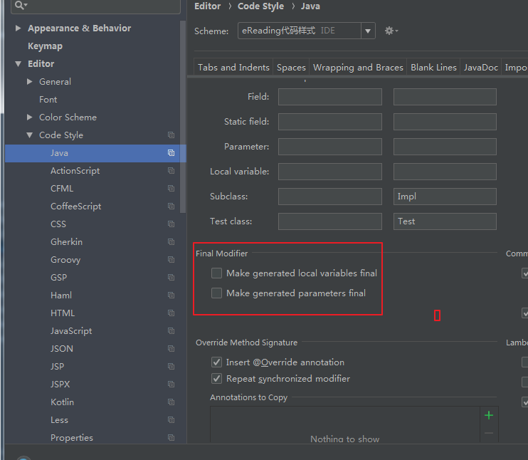 【IntelliJ IDEA】解决idea自动声明变量加finall修饰符问题_idea var final-CSDN博客