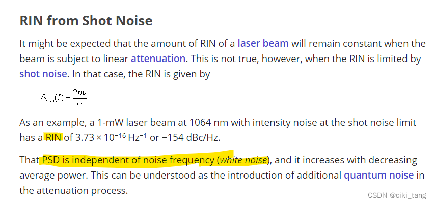 Relative Intensity Noise-CSDN博客