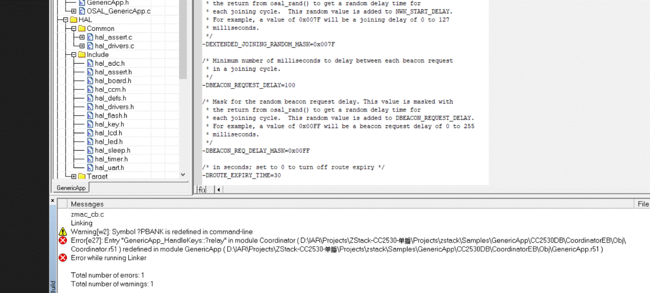 【iar】错误:error While Running Linker Csdn博客