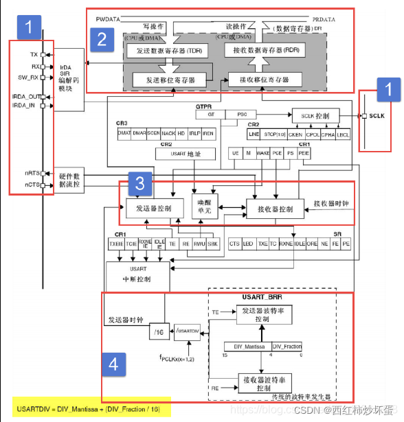 Stm32时钟和通信方式及stm32cubemx 配置usart通信 Stm32 串行通信时钟控制方式 Csdn博客