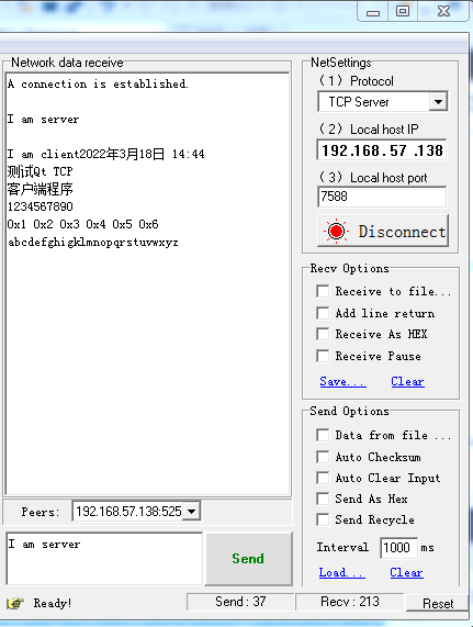 《Qt开发》TCP编程之客户端程序_ui.plaintexteditsend->toplaintext();-CSDN博客