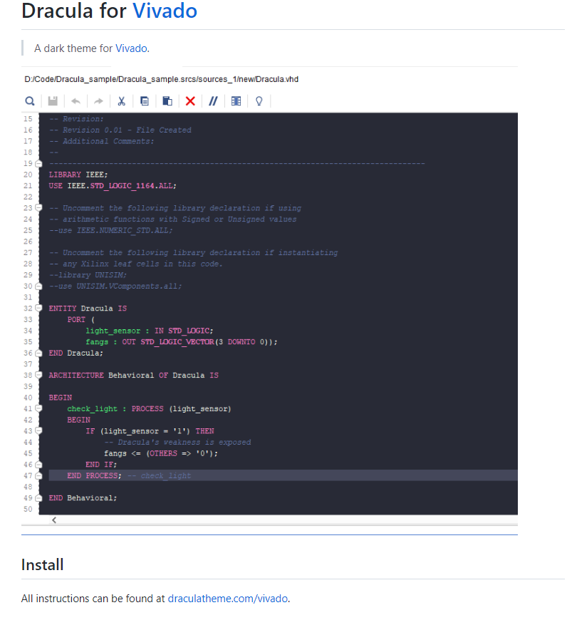 vivado深色背景dracula_vivado暗黑主题配色方案-CSDN博客
