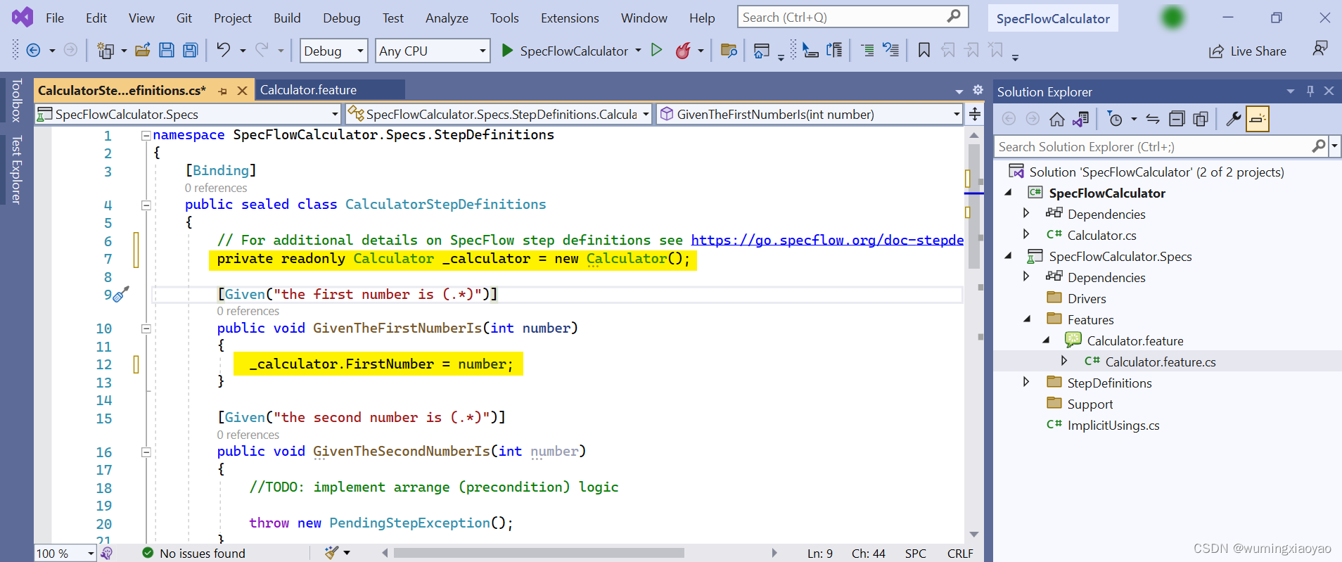 BDD - SpecFlow BDD 测试实践 SpecFlow 模板_specflow框架-CSDN博客