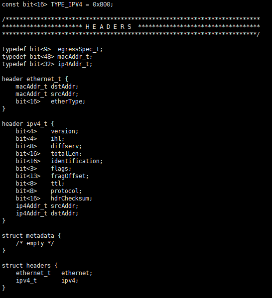 P4 tutorials----Basic Forwarding-CSDN博客