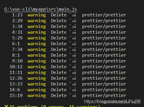 解决关于0 Errors And 27 Warnings Potentially Fixable With The ` Fix