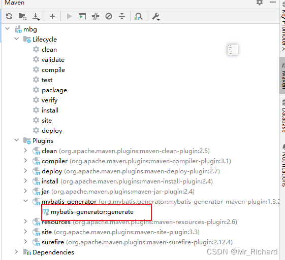 Mybatis generator插件实现逆向工程及踩过的坑_mybatis generator的逆向操作-CSDN博客