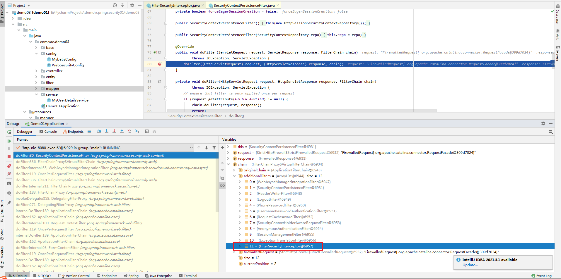 spring security——学习笔记（day06）-实现授权认证-FilterSecurityInterceptor、SecurityMetadataSource ...