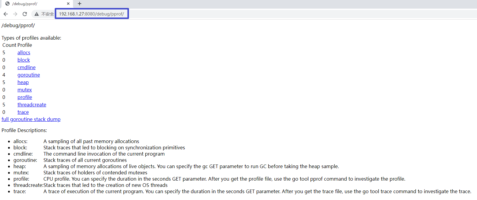 Go性能分析工具：pprof_go tool pprof-CSDN博客