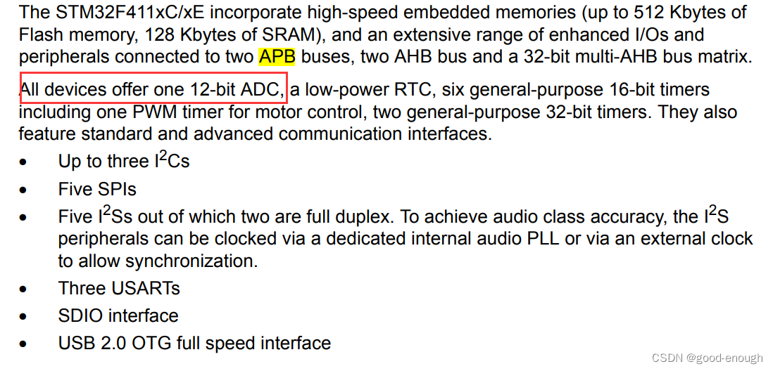 STM32F411核心板固件库开发（四） ADC配置_tm32f411核心板固件库开发(四) adc配置-CSDN博客