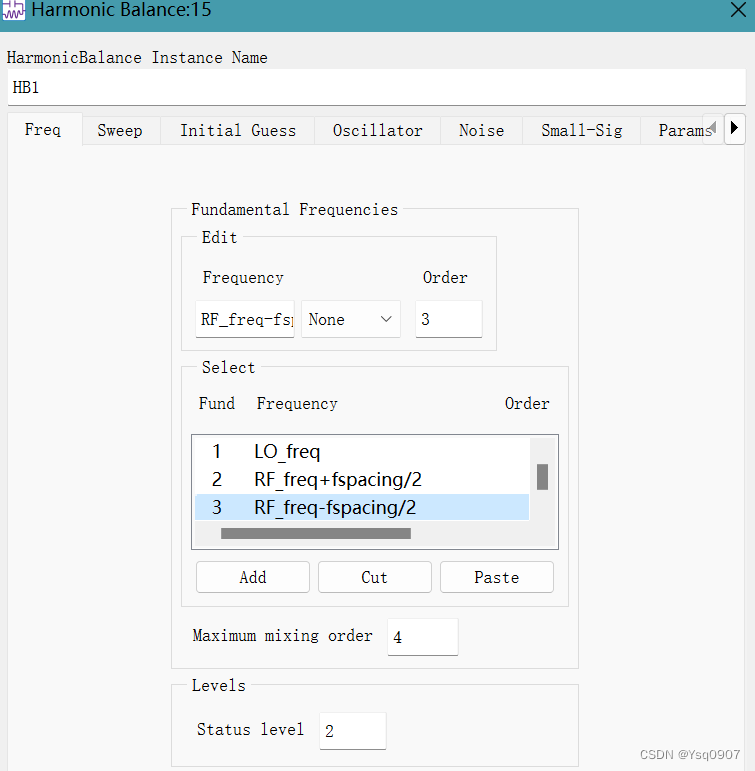 ADS入门学习笔记——混频器的设计（2）_ads仿真1db压缩点-CSDN博客