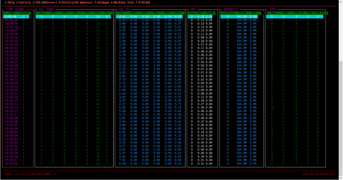 压测工具BenchmarkSQL对OceanBase开源版3.1.2性能测试调优-CSDN博客