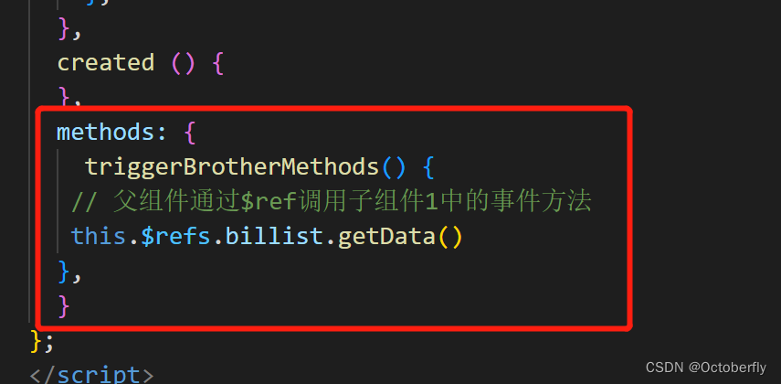 Vue兄弟组件调用方法 A调用b组件接口进行数据更新。vue项目兄弟a触发兄弟b页面接口 Csdn博客
