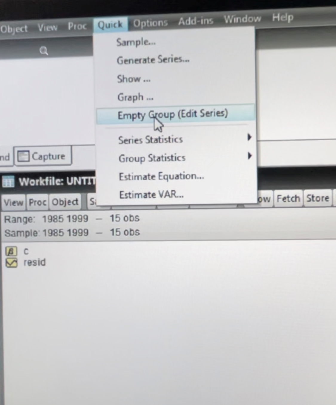 Eviews软件工具——线性回归模型（超详细版本）_eviews线性回归-CSDN博客
